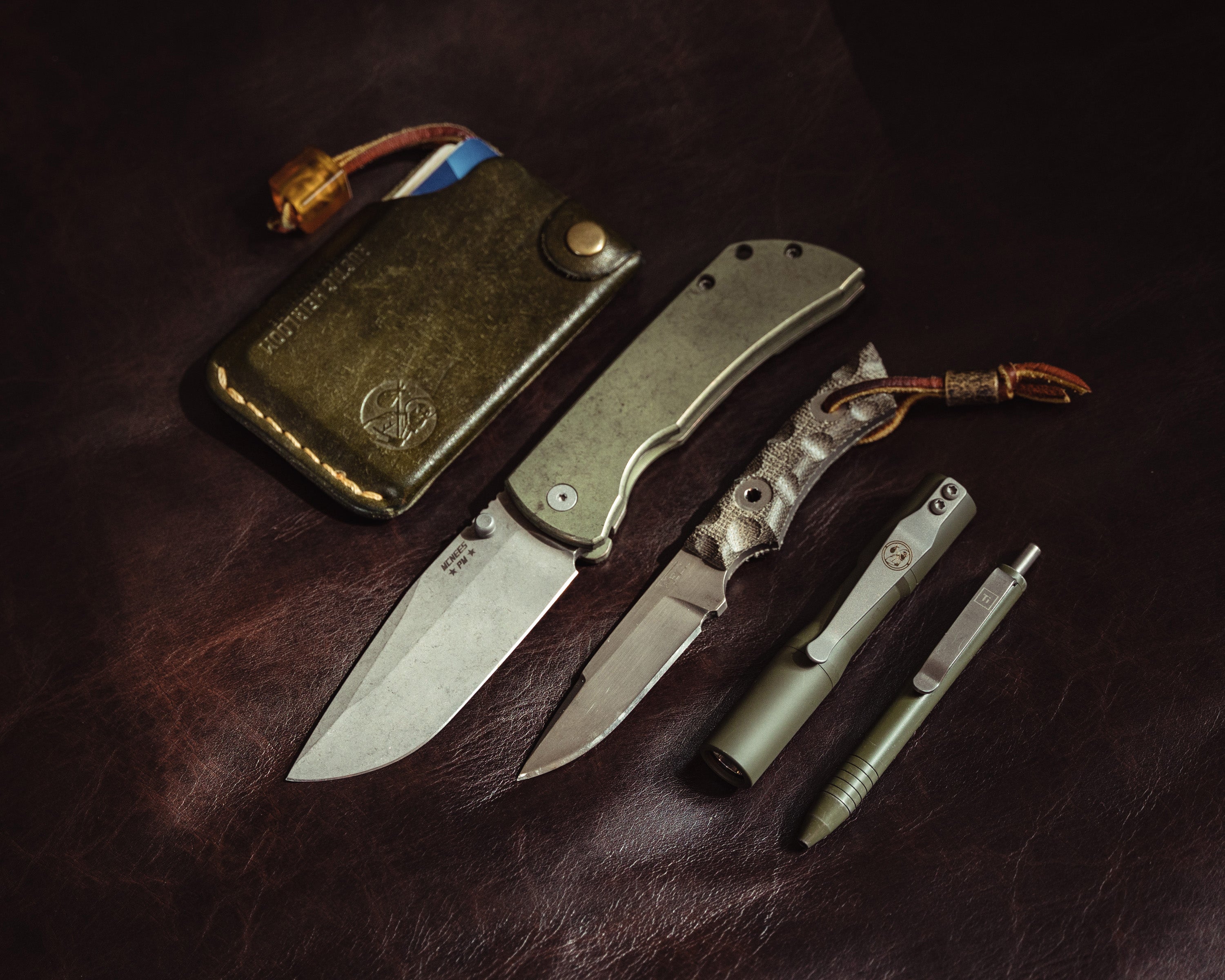 Micro Arcadian Aluminum OD Green Click – Carry Commission