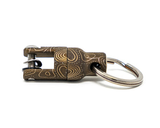Carry Commission x Urban Carvers Ti Keyper MQR – Bronze Topo Magnetic ...