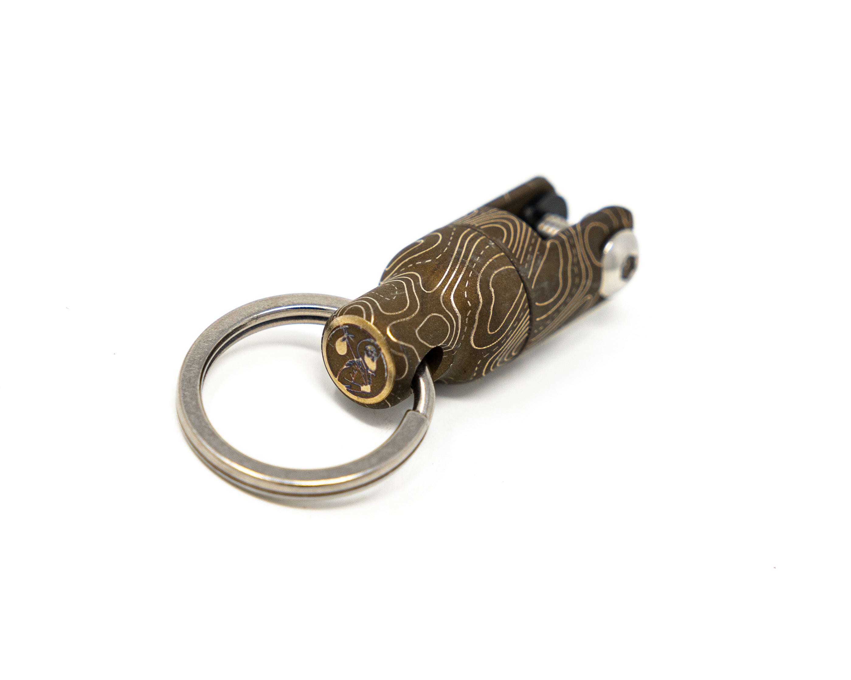 Carry Commission x Urban Carvers Ti Keyper MQR – Bronze Topo Magnetic ...